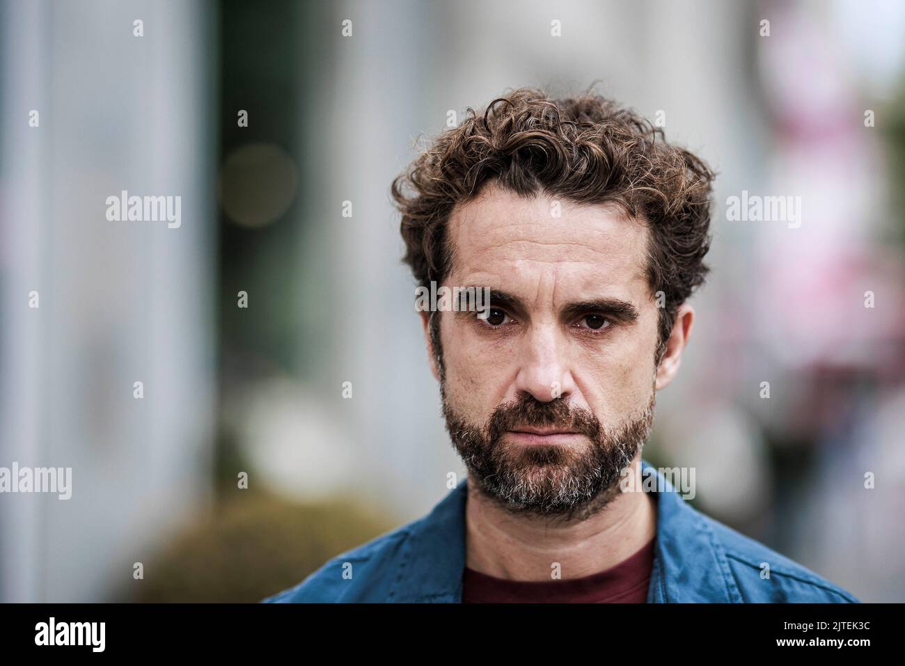 Berlin, Germany. 23rd Aug, 2022. Actor Oliver Wnuk stands in the open ...