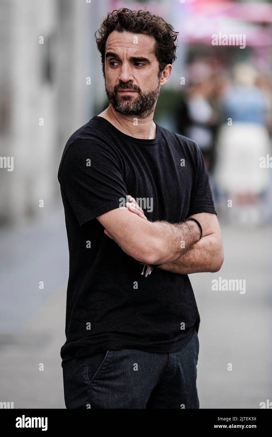 Berlin, Germany. 23rd Aug, 2022. Actor Oliver Wnuk stands in the open ...