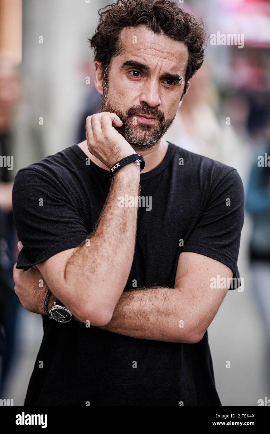 Berlin, Germany. 23rd Aug, 2022. Actor Oliver Wnuk stands in the open ...
