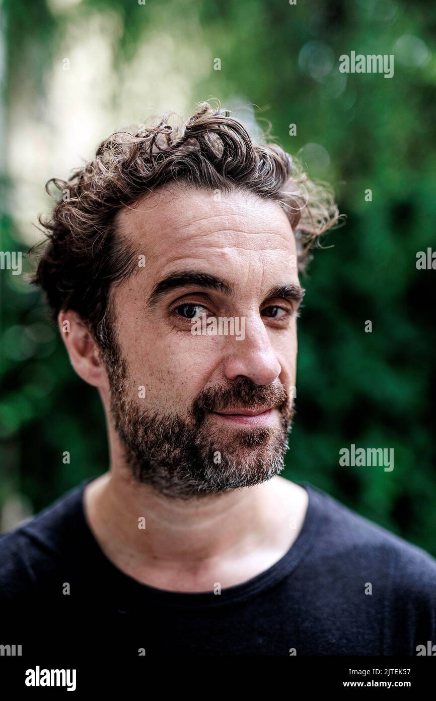 Berlin, Germany. 23rd Aug, 2022. Actor Oliver Wnuk stands in the open ...