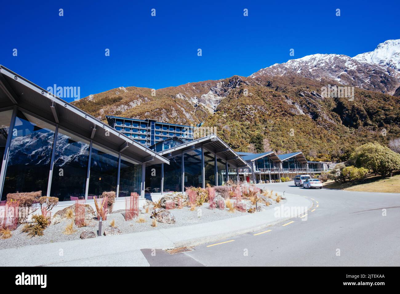 Mt cook hotel hi-res stock photography and images - Alamy