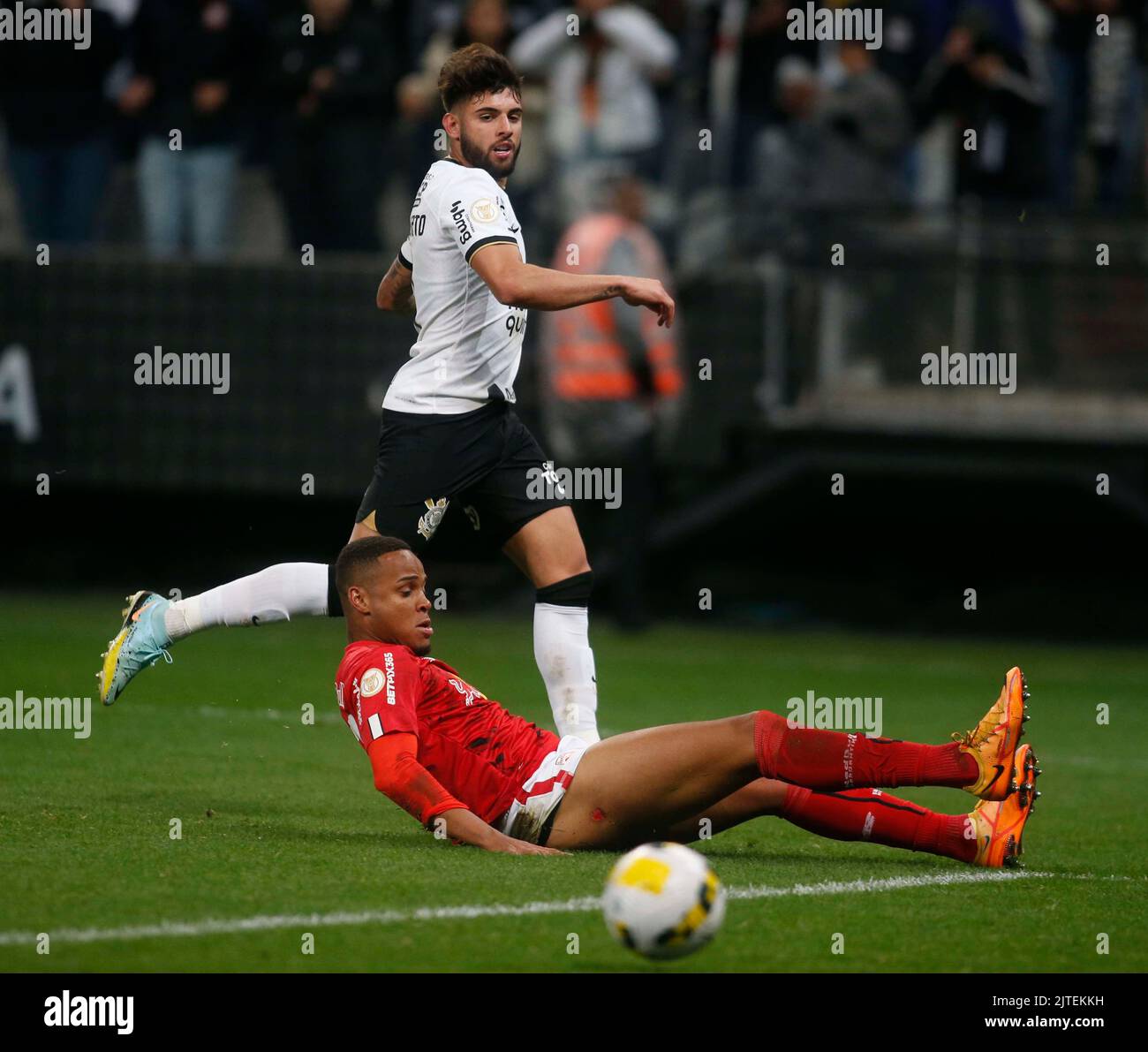 Sao Paulo, Brazil. 29th Aug, 2022. Yuri Alberto during a game between ...