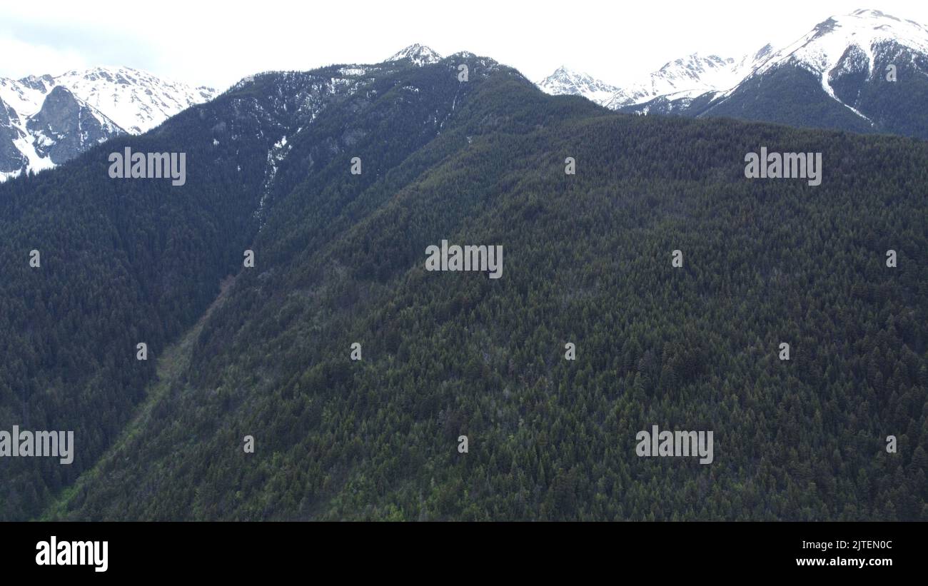 Southern B.C Mountains around Lytton Stock Photo - Alamy
