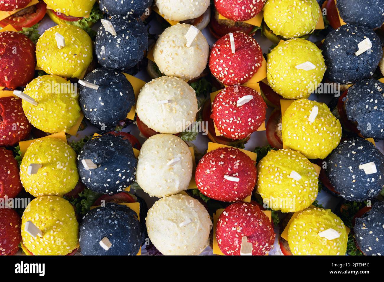 Mini hamburger hi-res stock photography and images - Alamy