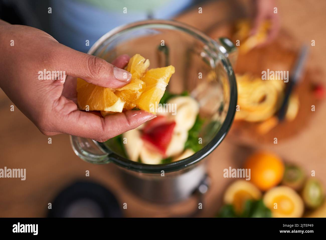 Overhead shot glass hi-res stock photography and images - Alamy