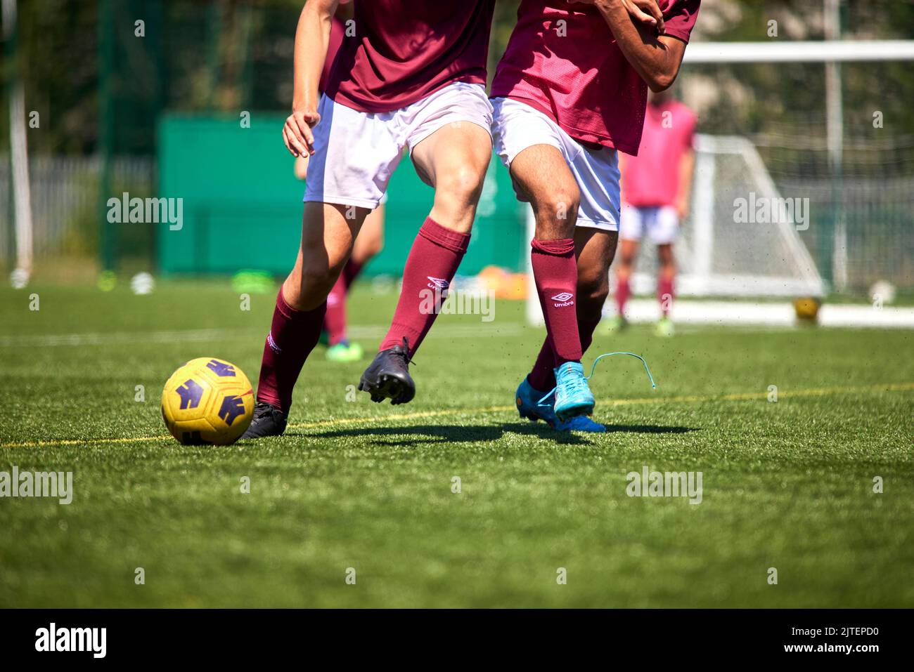 Soccer football footballer footballers team teams hi-res stock ...