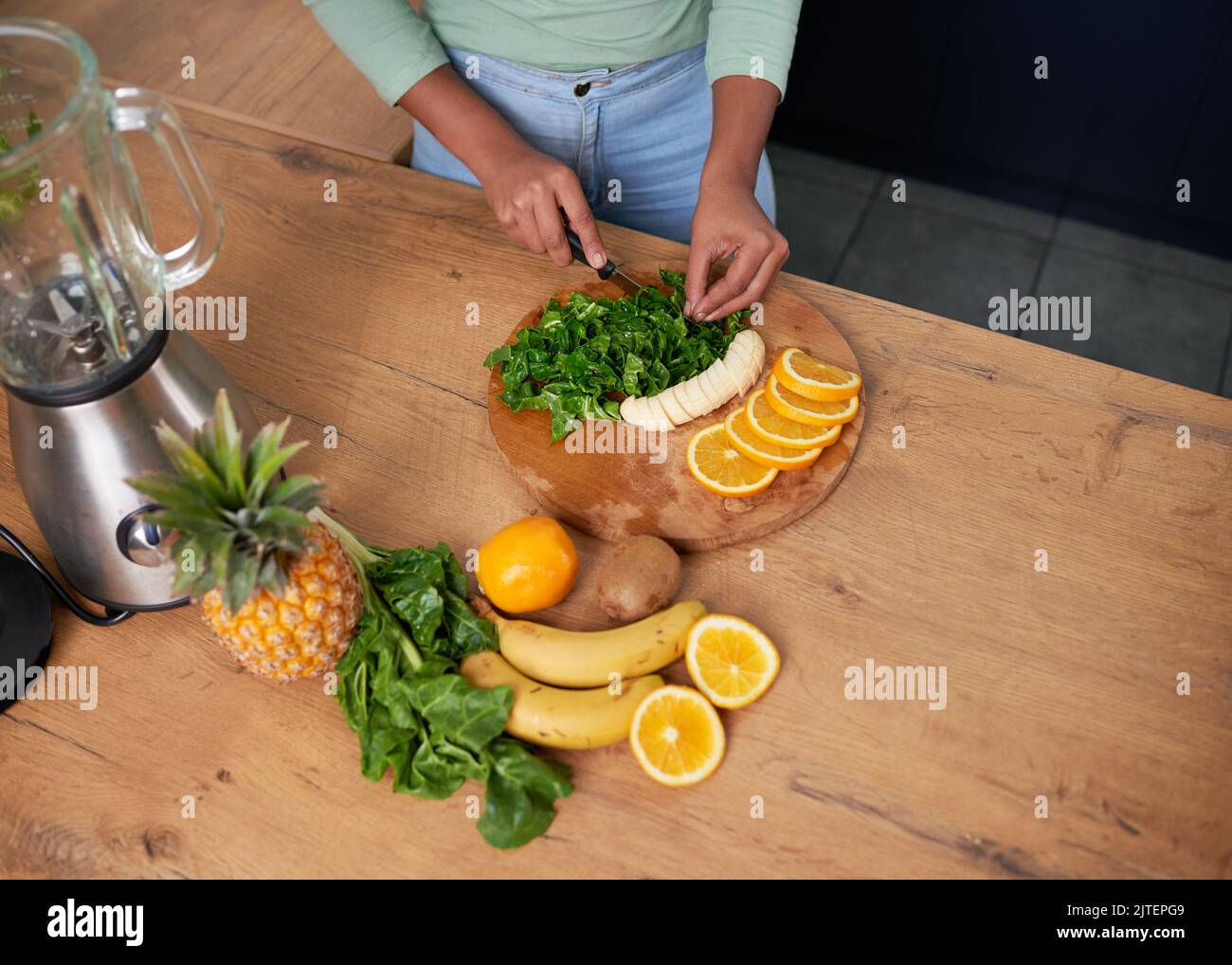 Woman preparing fruit hi-res stock photography and images - Alamy