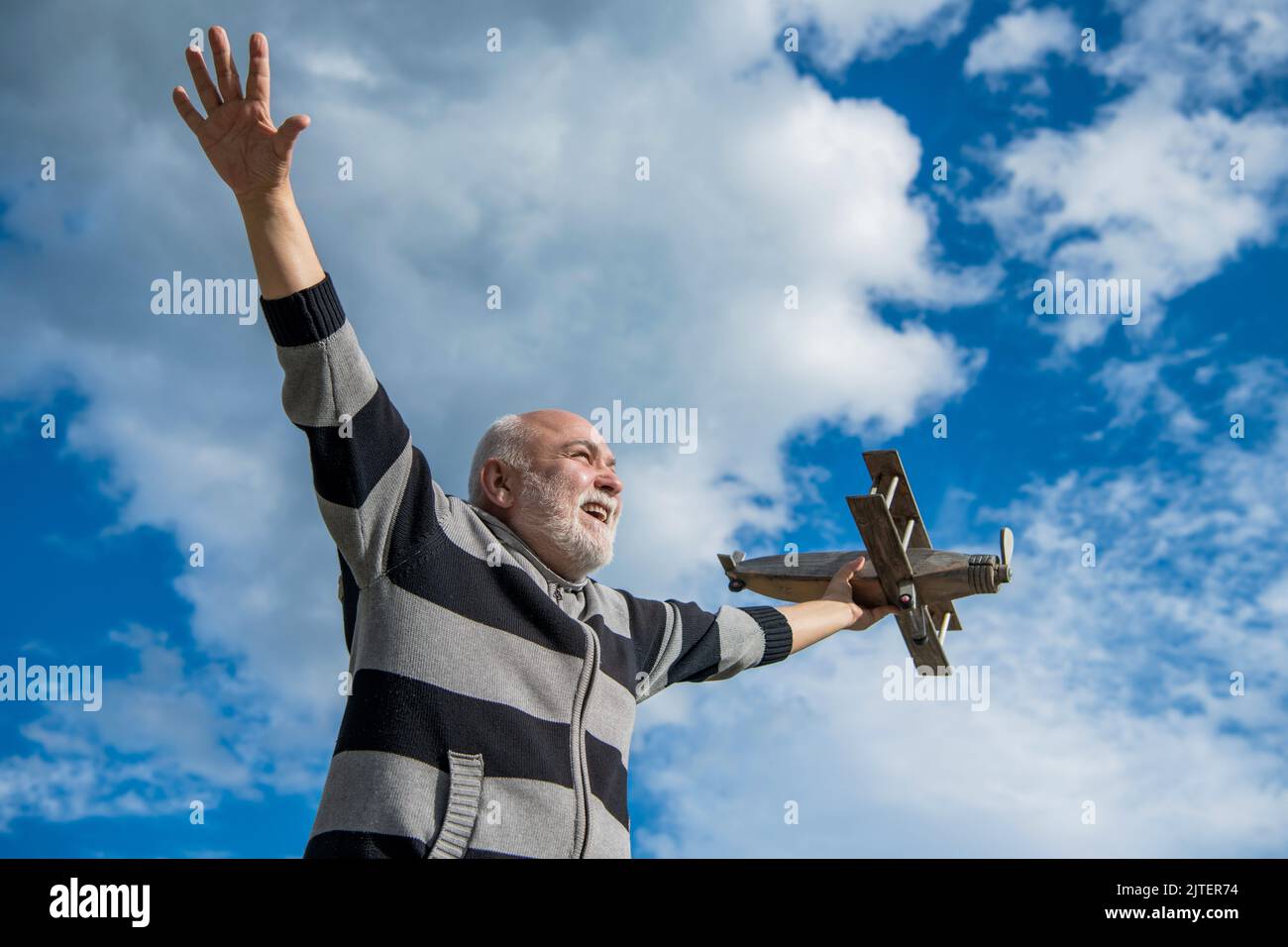 Granddad amazed hi-res stock photography and images - Alamy