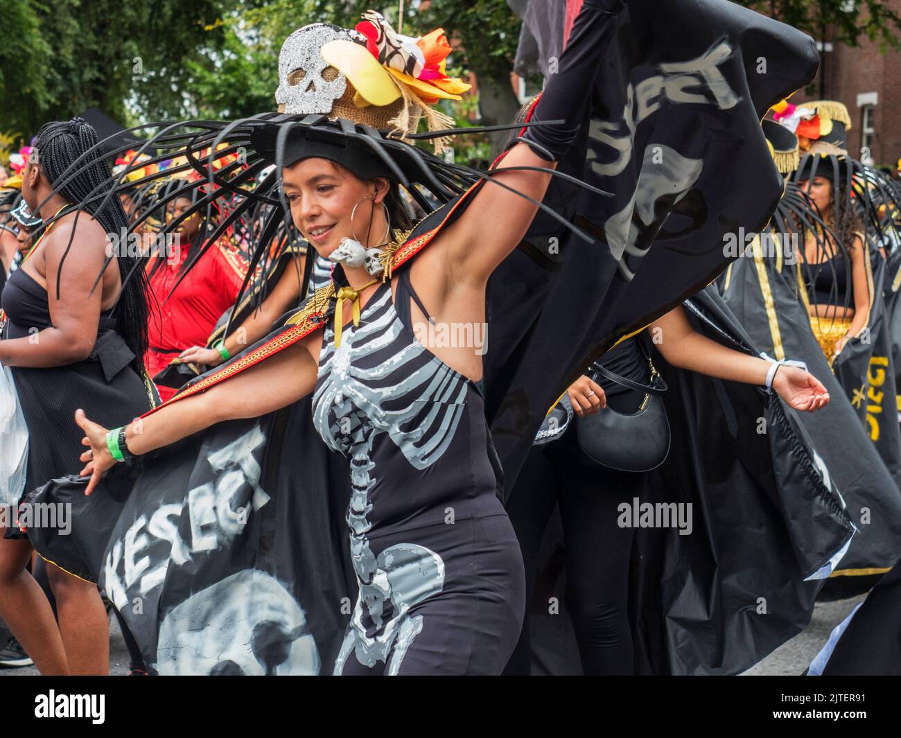 2022 August 29 - UK - Yorkshire - Leeds West Indian Carnival - Parade ...