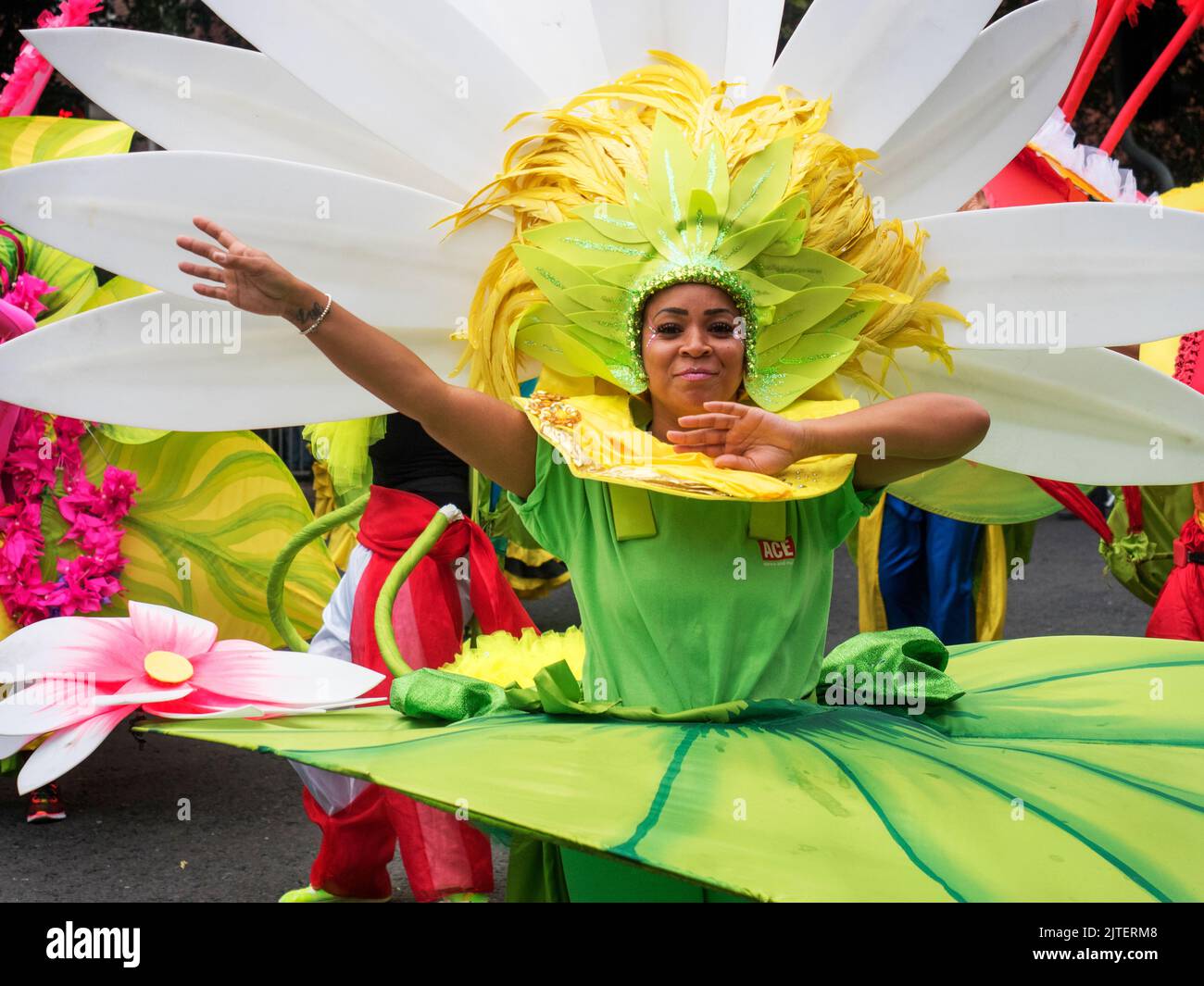 2022 August 29 - UK - Yorkshire - Leeds West Indian Carnival - Parade ...