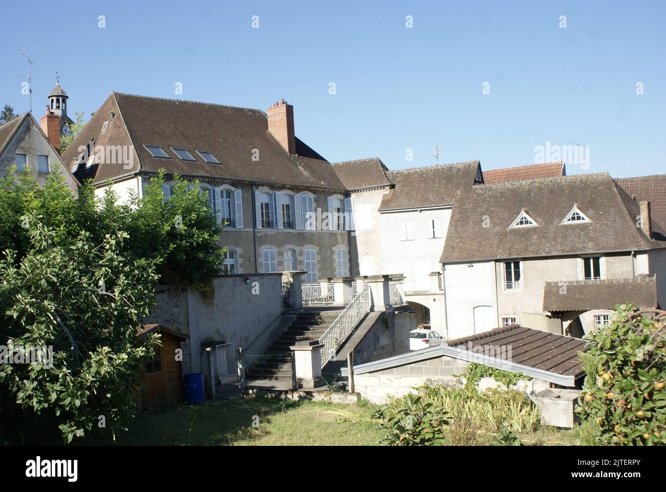 La ville de Montluçon, l'Allier, France Stock Photo - Alamy