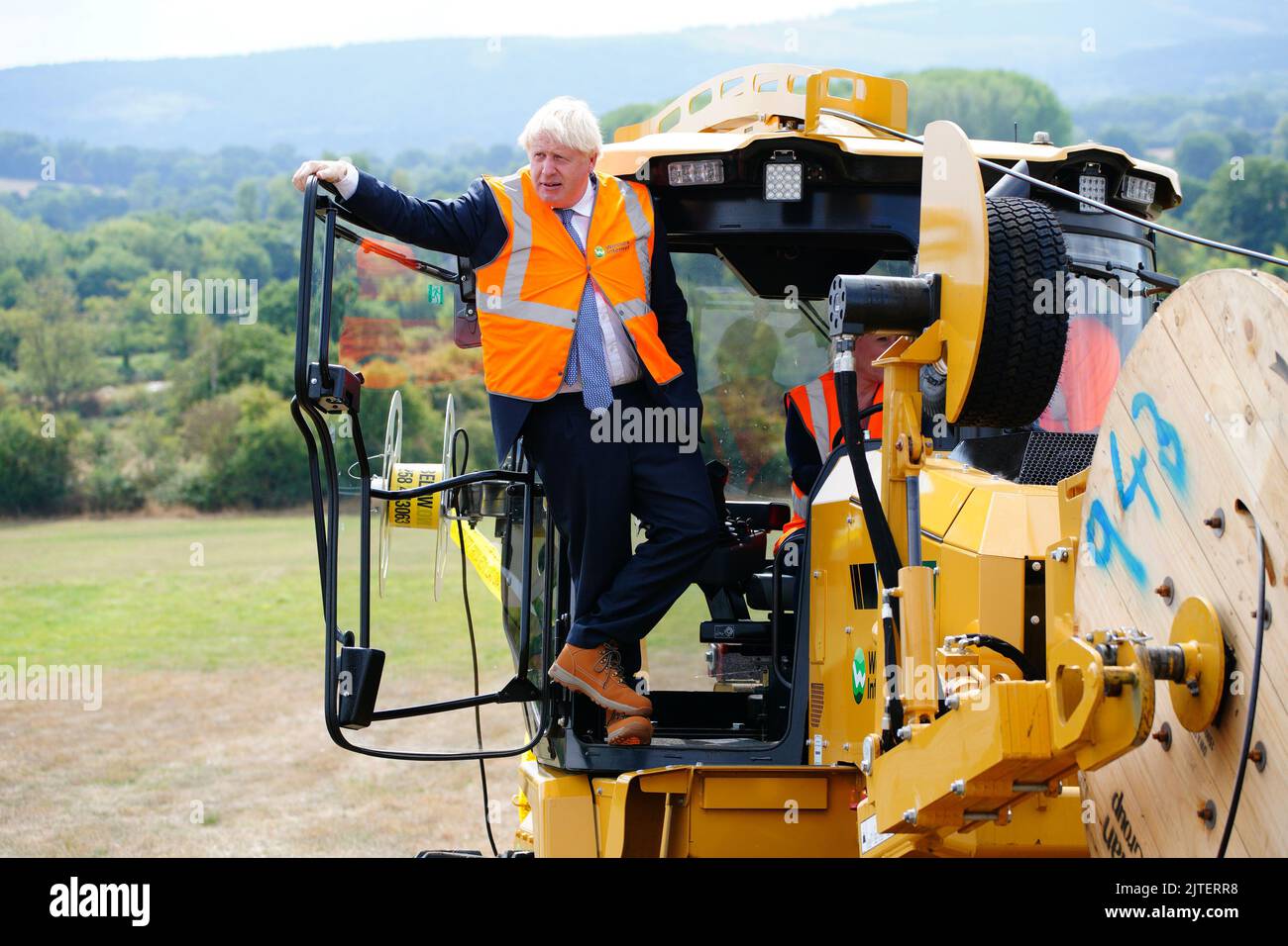 Uk broadband farm hi-res stock photography and images - Alamy