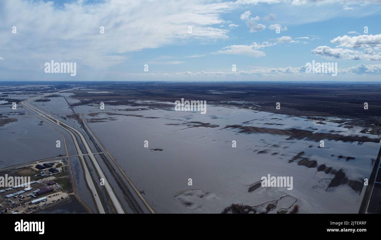 2022 Southern Manitoba Floods Stock Photo - Alamy