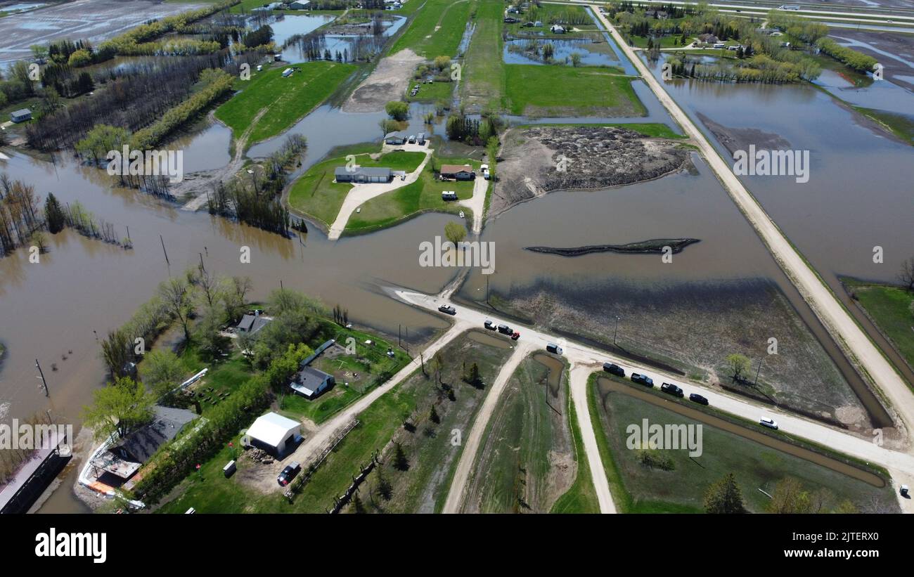 2022 Southern Manitoba Floods Stock Photo - Alamy