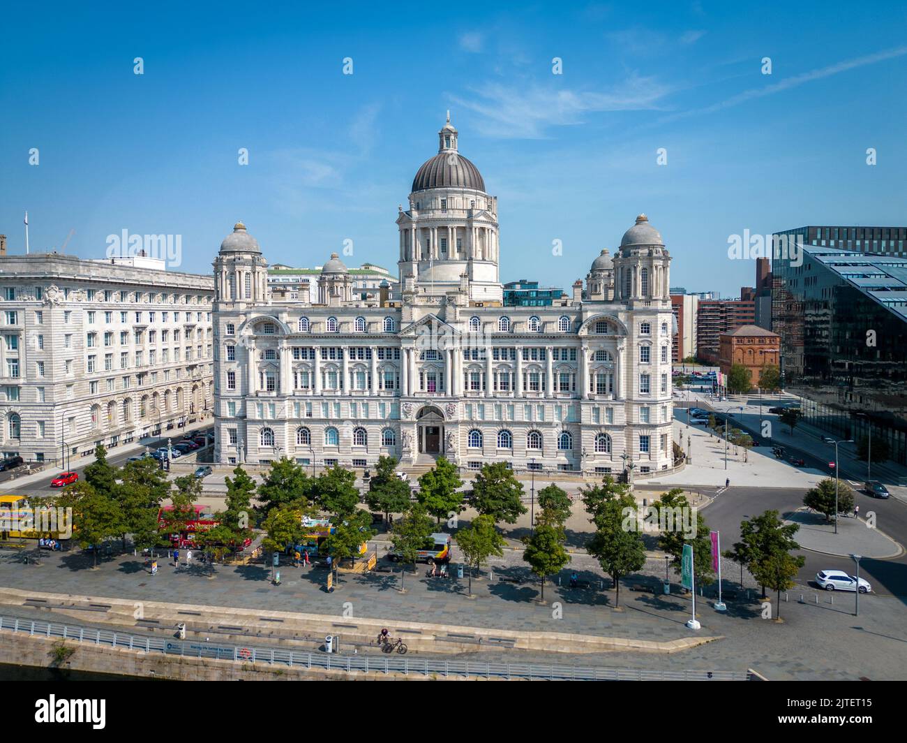 Port of Liverpool Building of the Three Graces Stock Photo - Alamy