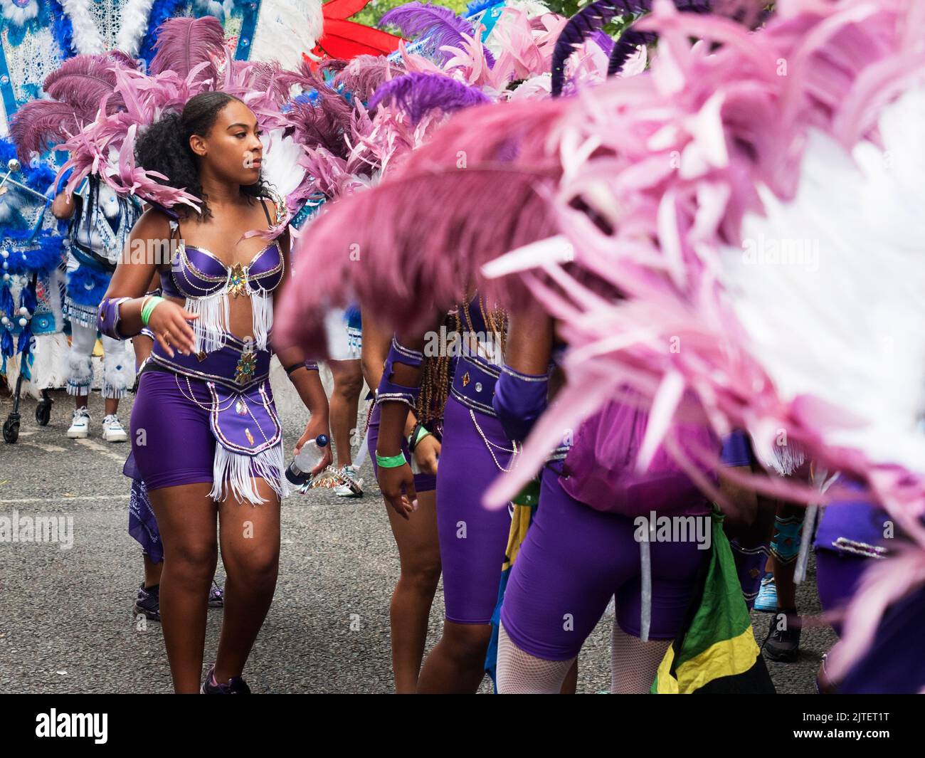 2022 August 29 - UK - Yorkshire - Leeds West Indian Carnival - Dancer ...