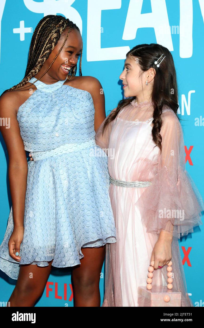 Los Angeles, CA. 29th Aug, 2022. Lidya Jewett, Keslee Blalock at ...