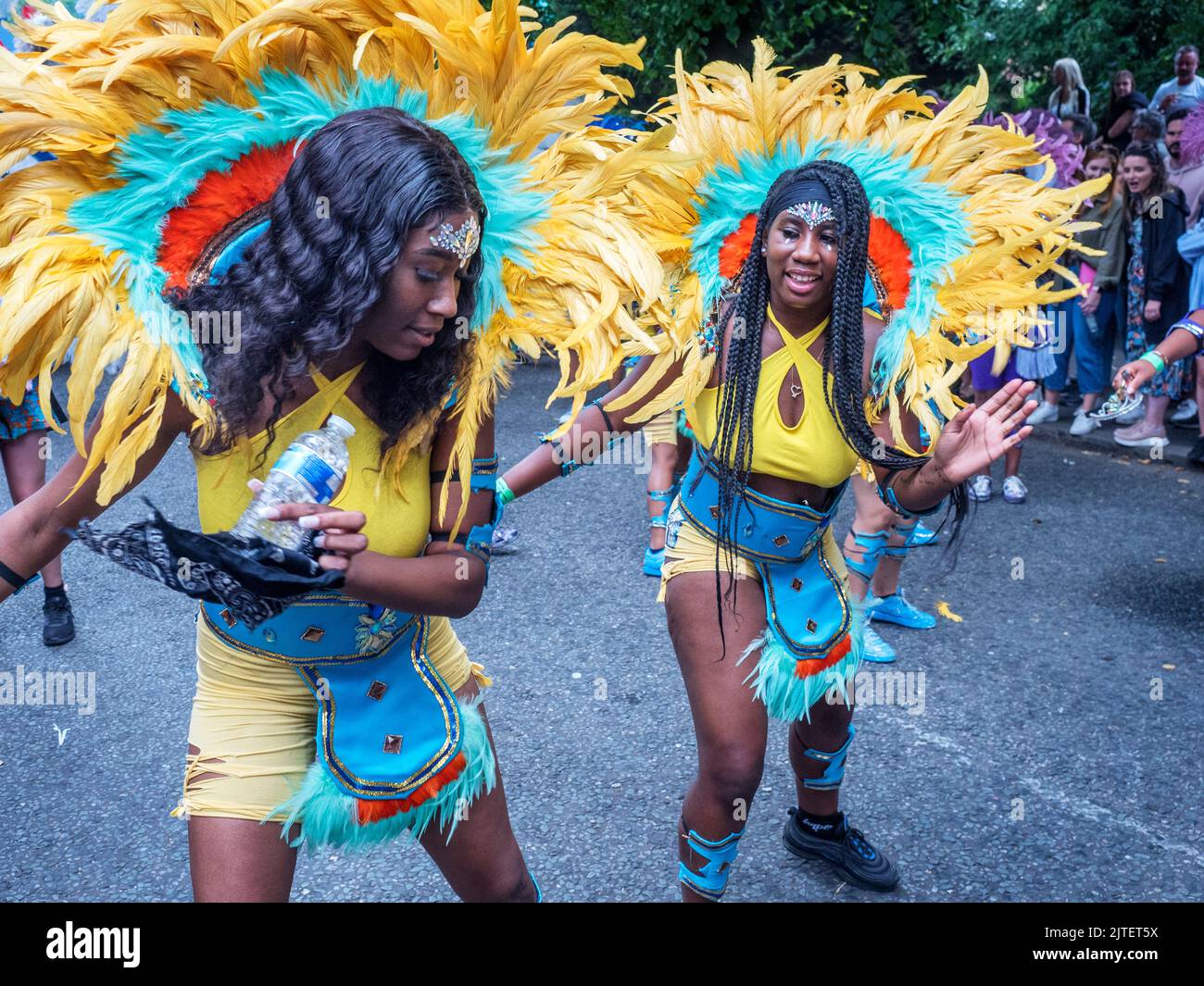 2022 August 29 - UK - Yorkshire - Leeds West Indian Carnival - Parade ...