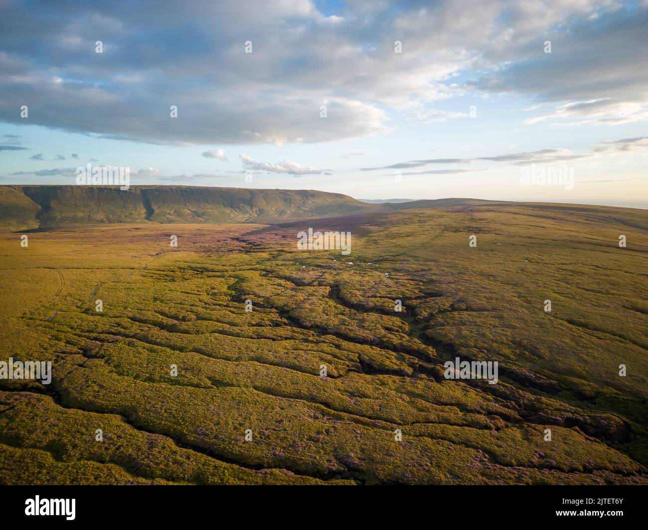 Snake Pass in the Peak District National Park at sunset Stock Photo - Alamy