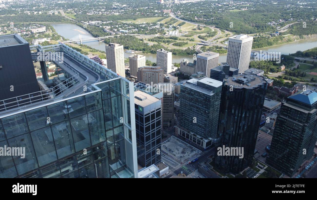 Edmonton skyscrapers hi-res stock photography and images - Alamy