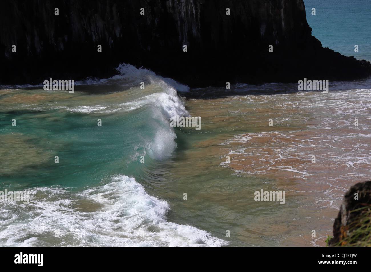 Brazil cliff beach hi-res stock photography and images - Alamy