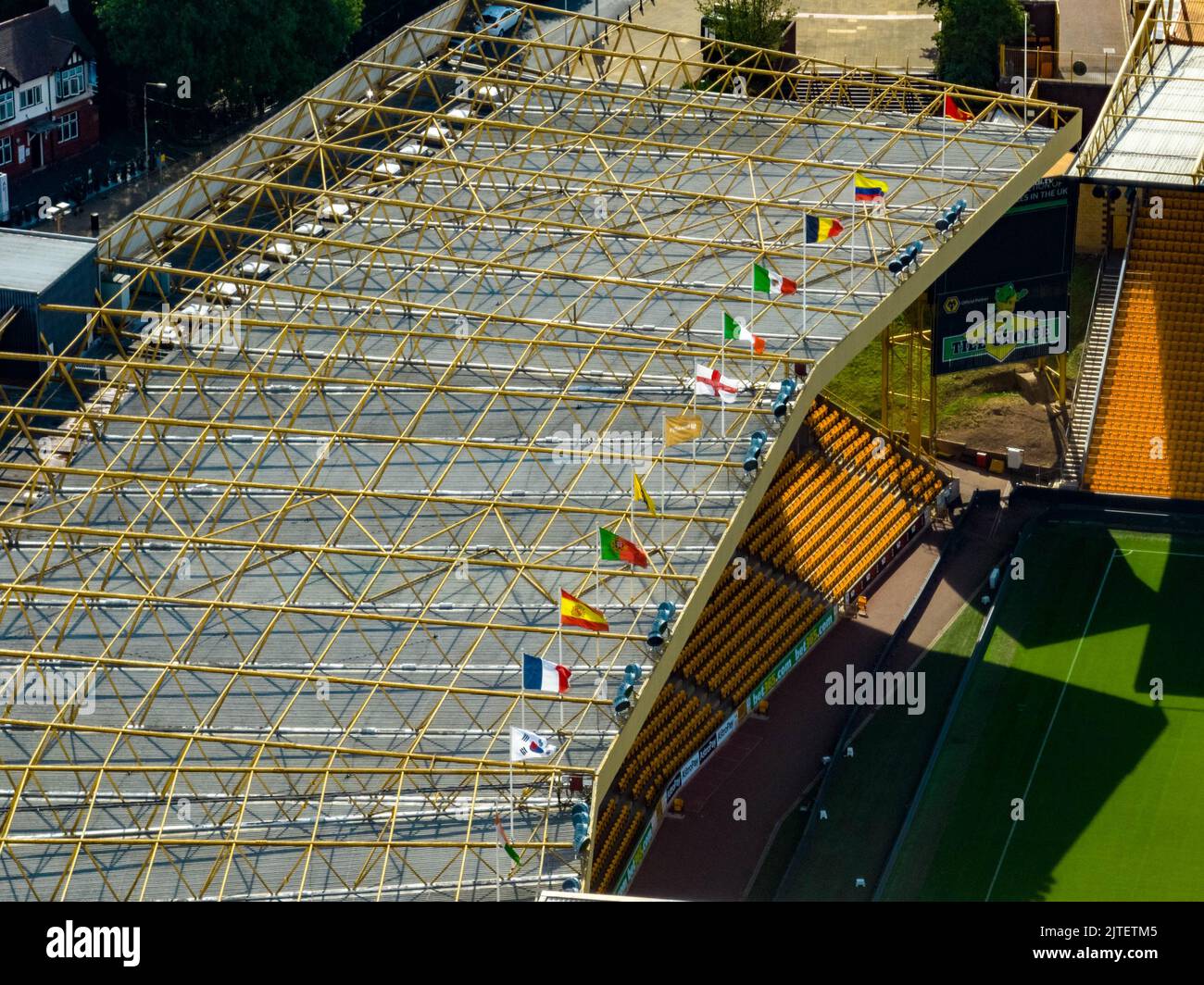 Molineux Stadium in Wolverhampton, West Midlands, England, the home ...