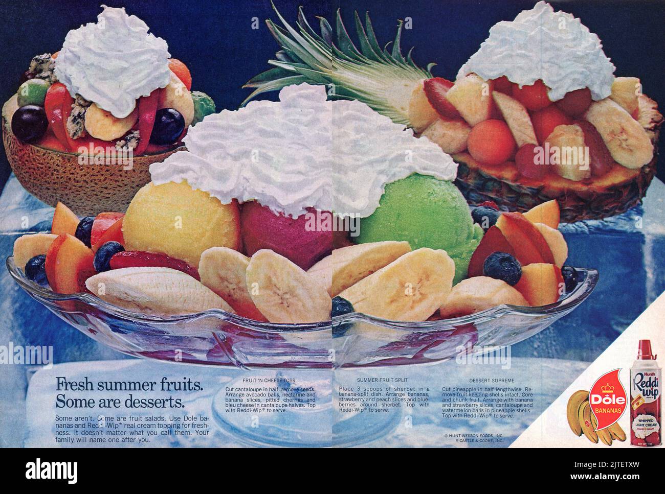 Vintage July 1974 "Redbook" magazine issue advert, USA Stock Photo - Alamy