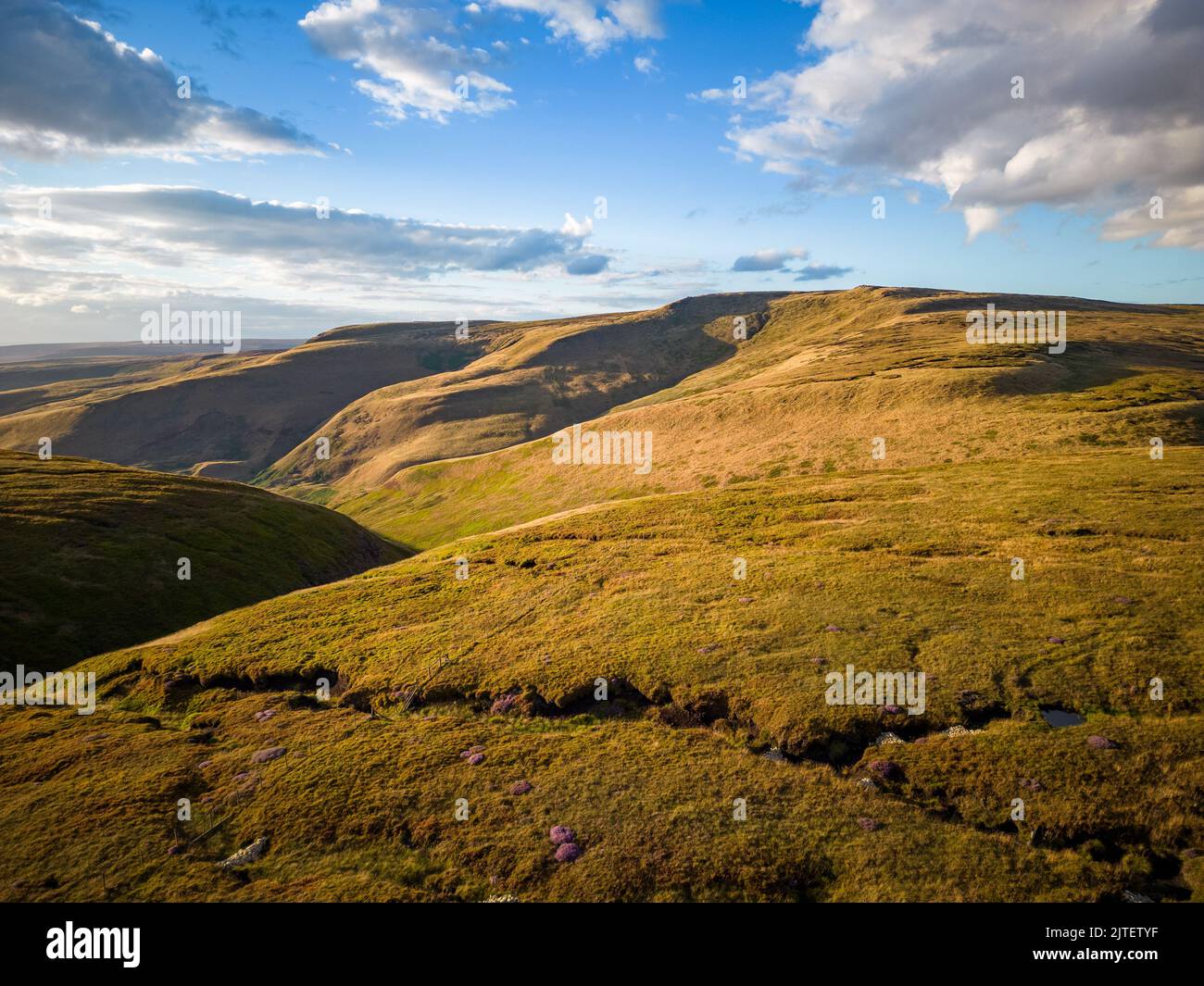 Peak District National Park at sunset Stock Photo - Alamy