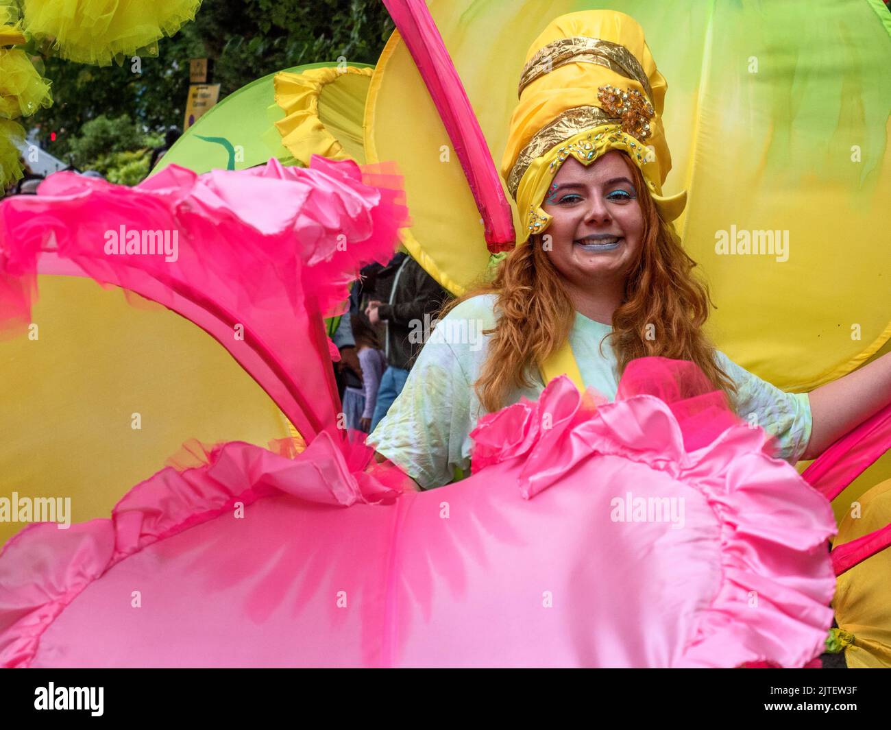 2022 August 29 - UK - Yorkshire - Leeds West Indian Carnival - Dancer ...