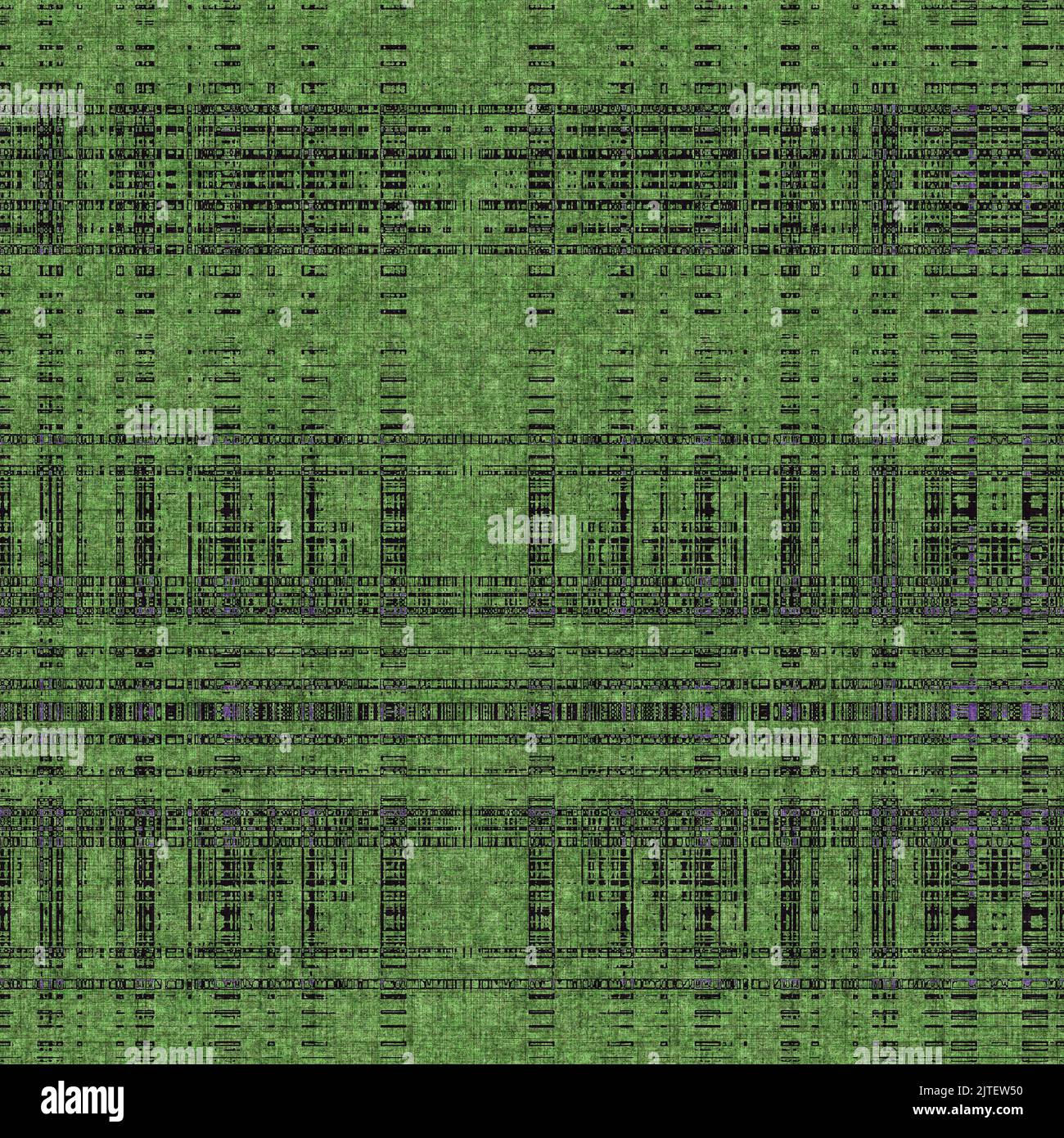 Green retro 1960s linen seamless pattern. Forest style vintage for ...