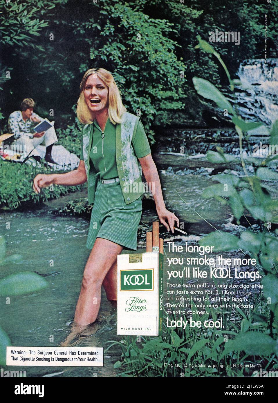 Vintage July 1974 "Redbook" magazine issue advert, USA Stock Photo - Alamy