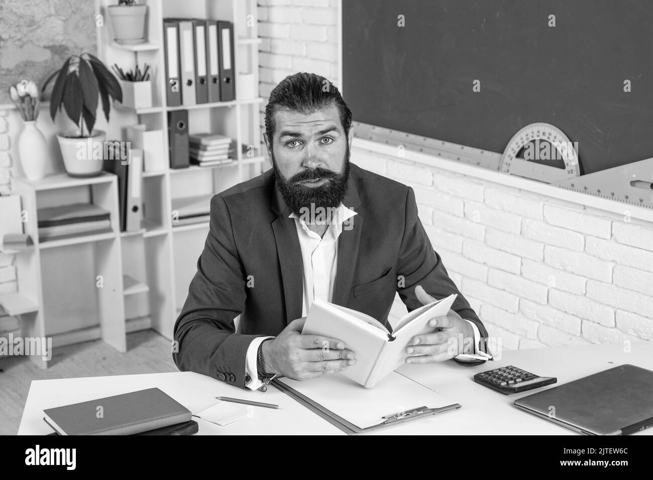 city of learning. prepare for exam. college lecturer on literature ...