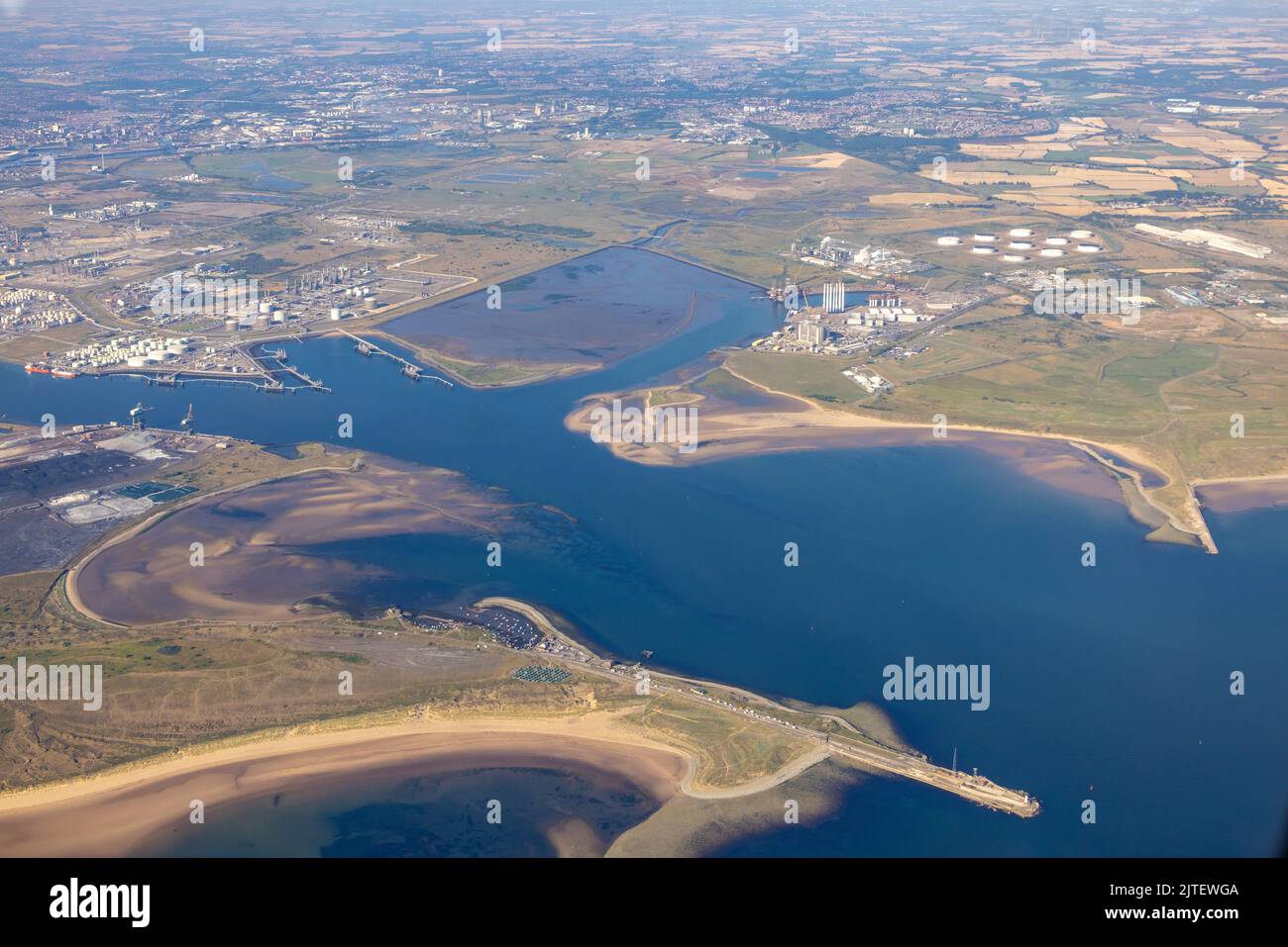 River tees mouth hi-res stock photography and images - Alamy