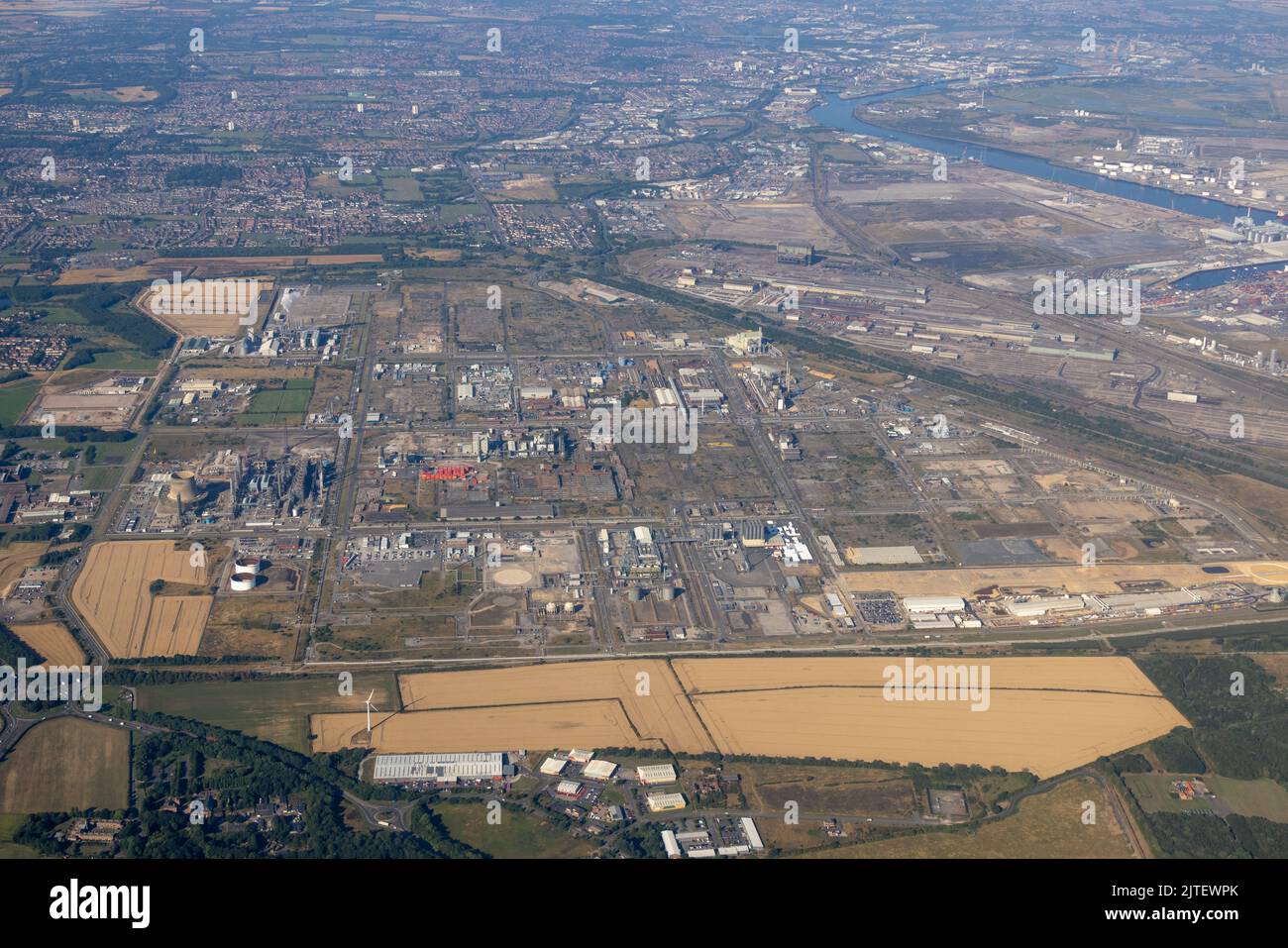 Wilton International Industrial Site in Redcar, North Yorkshire Stock ...