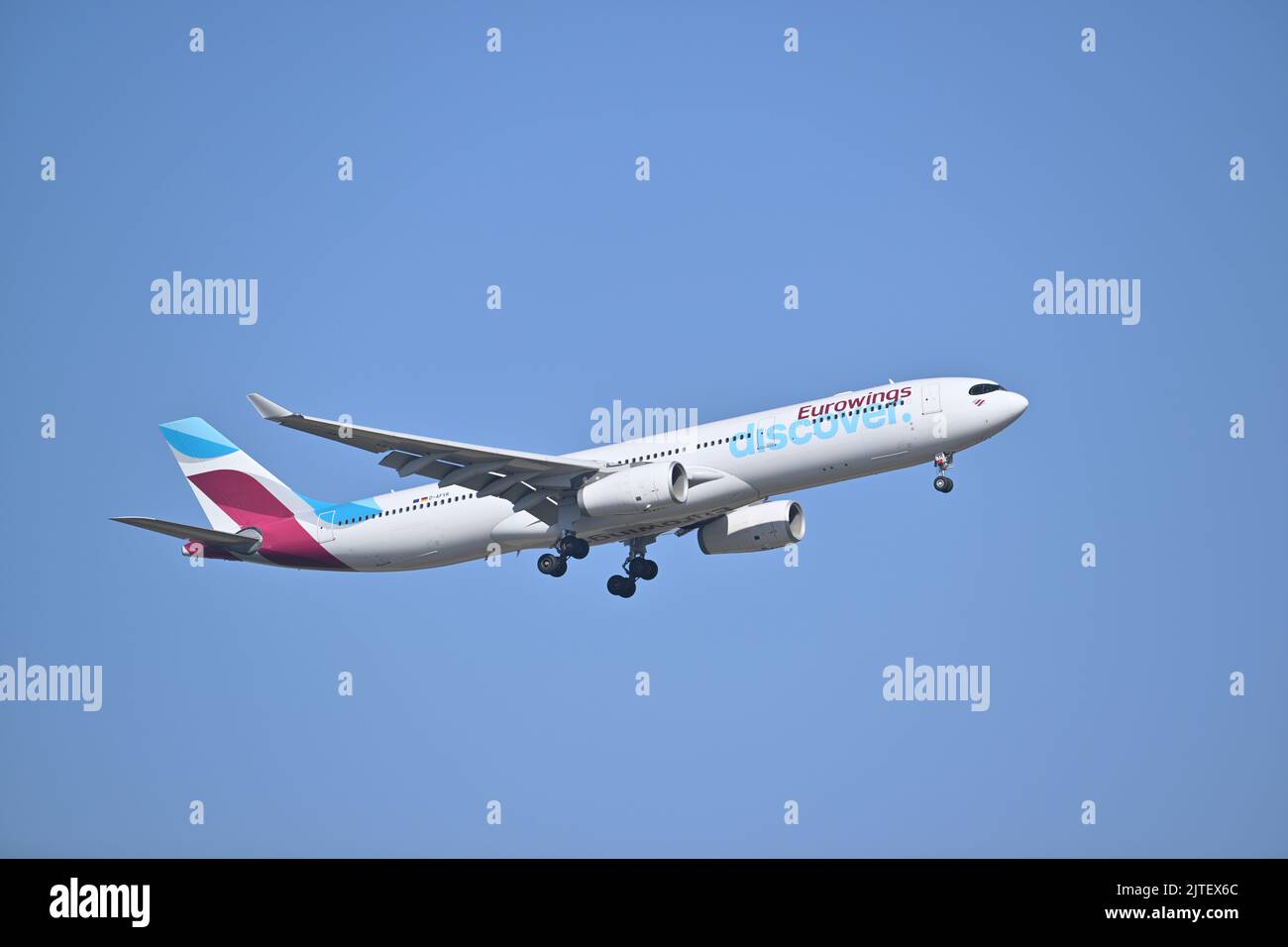 Eurowings Discover Airbus A330-343 With The Aircraft Registration D ...