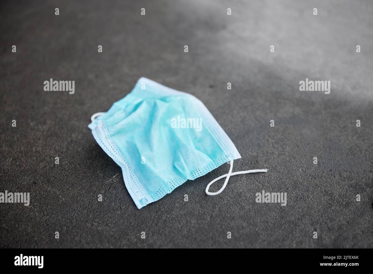 Closeup used disposable face hi-res stock photography and images - Alamy
