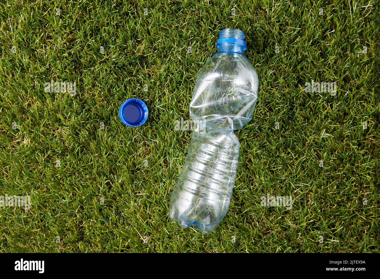 Plastic bottle water compressed hi-res stock photography and images - Alamy