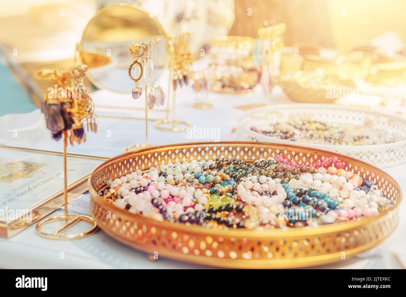 Healing crystal chain hi-res stock photography and images - Alamy