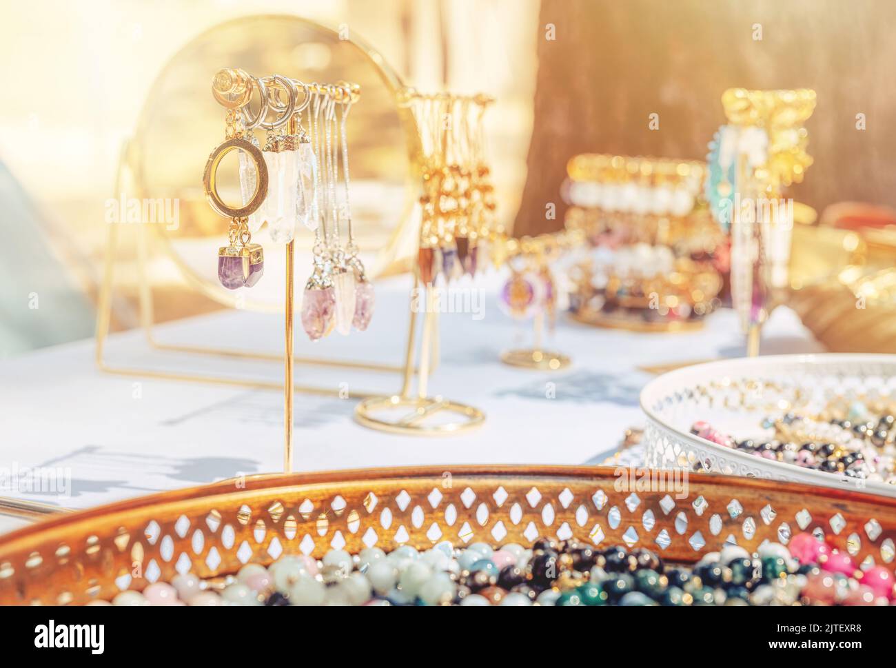 Healing crystal chain hi-res stock photography and images - Alamy