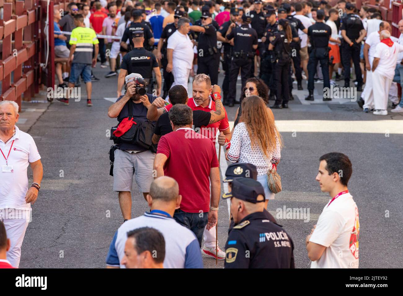 Running of the bulls. Bulls. Bull runs. San Fermines. Encierro that is ...