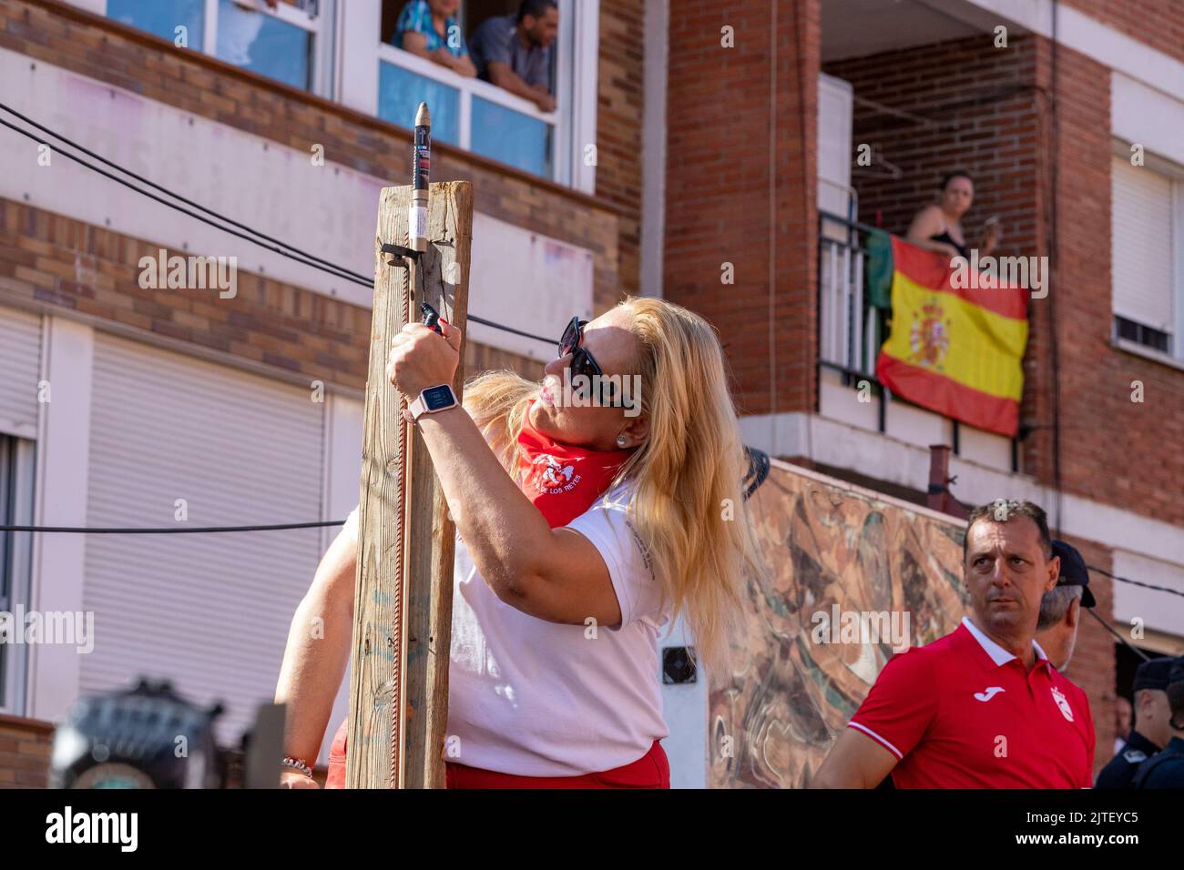 Running of the bulls. Bulls. Bull runs. San Fermines. Encierro that is ...