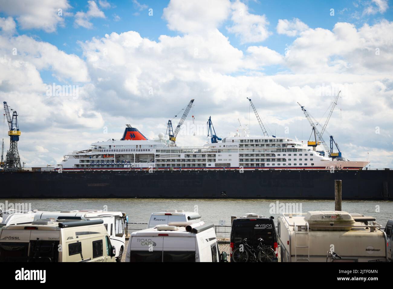 Hamburg, Germany. 30th Aug, 2022. The cruise ship MS Europa of Hapag ...