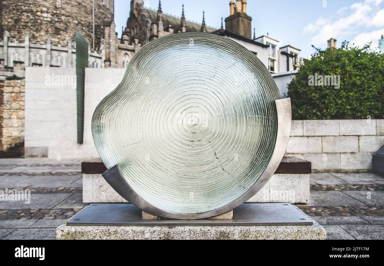 Glass sculpture in dublin hi-res stock photography and images - Alamy