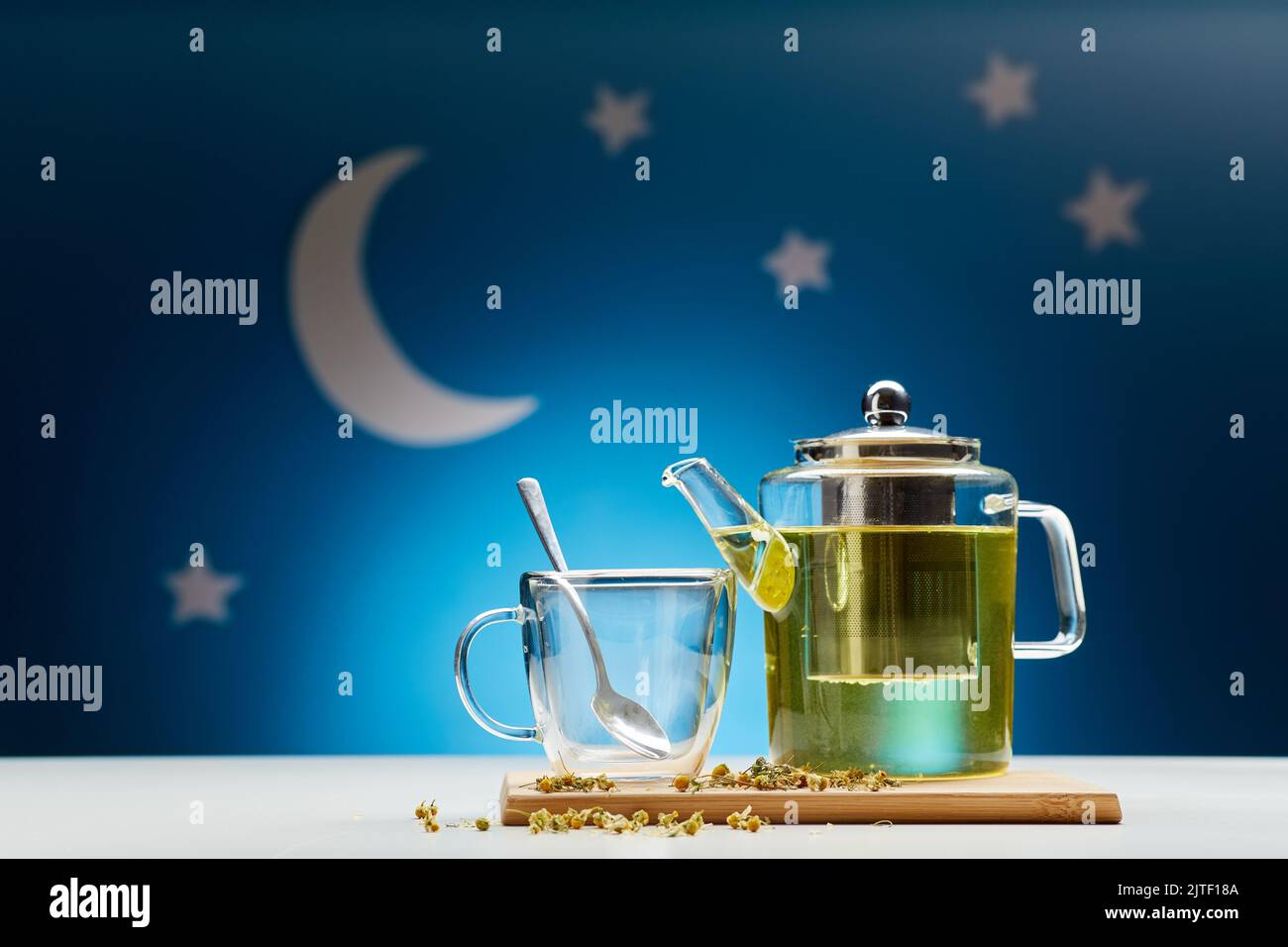 Tea in the night hi-res stock photography and images - Alamy