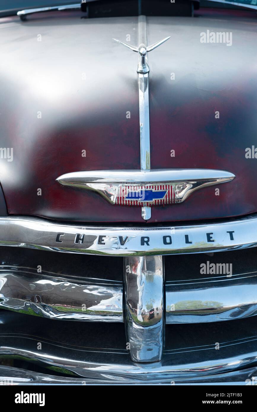 1954 Chevrolet 3100 Pickup Truck, Logo Stock Photo - Alamy
