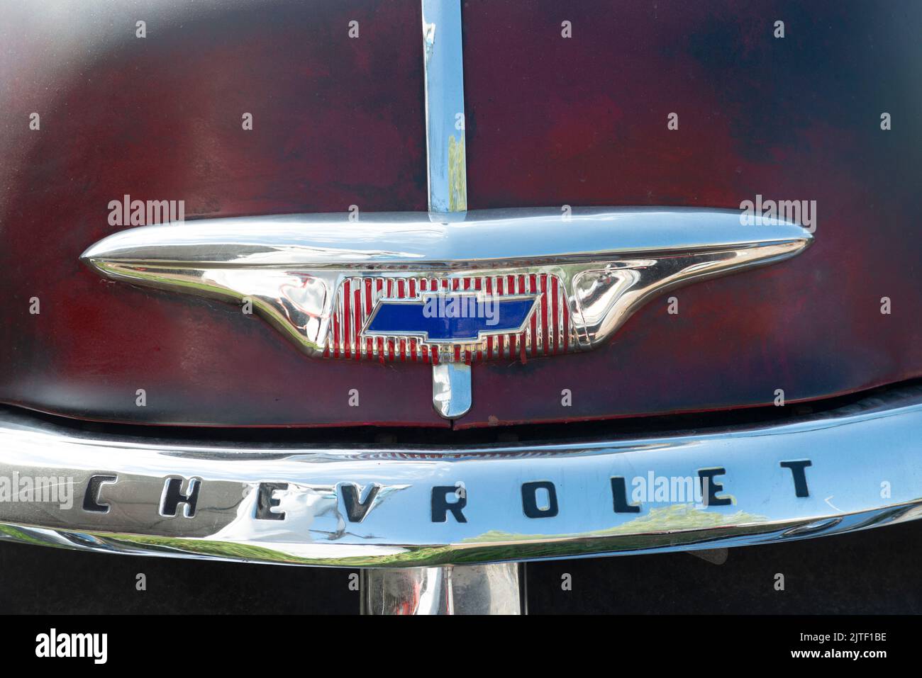 1954 Chevrolet 3100 Pickup Truck, Logo Stock Photo - Alamy