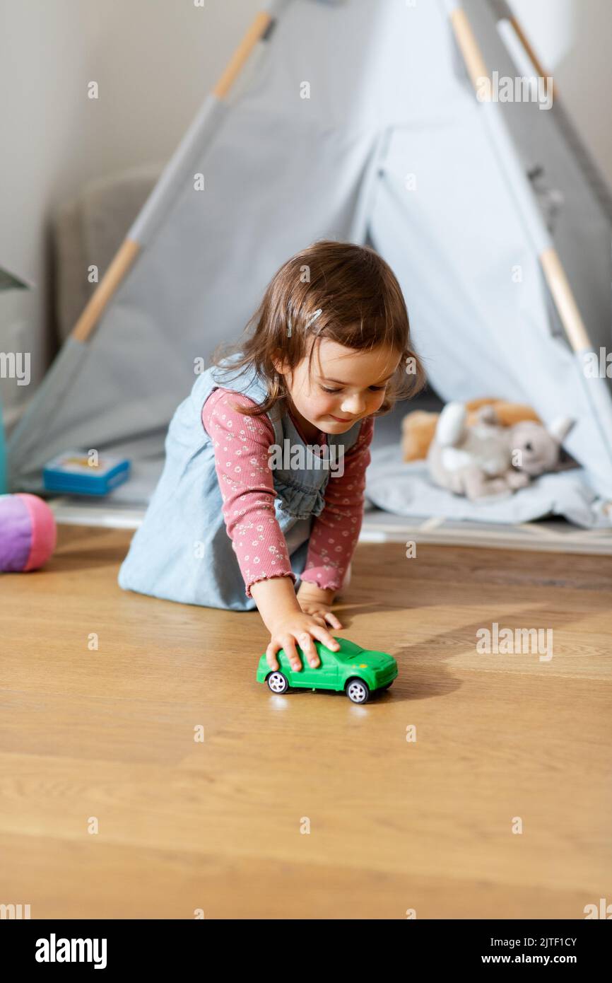 Baby girl toy car hi-res stock photography and images - Alamy
