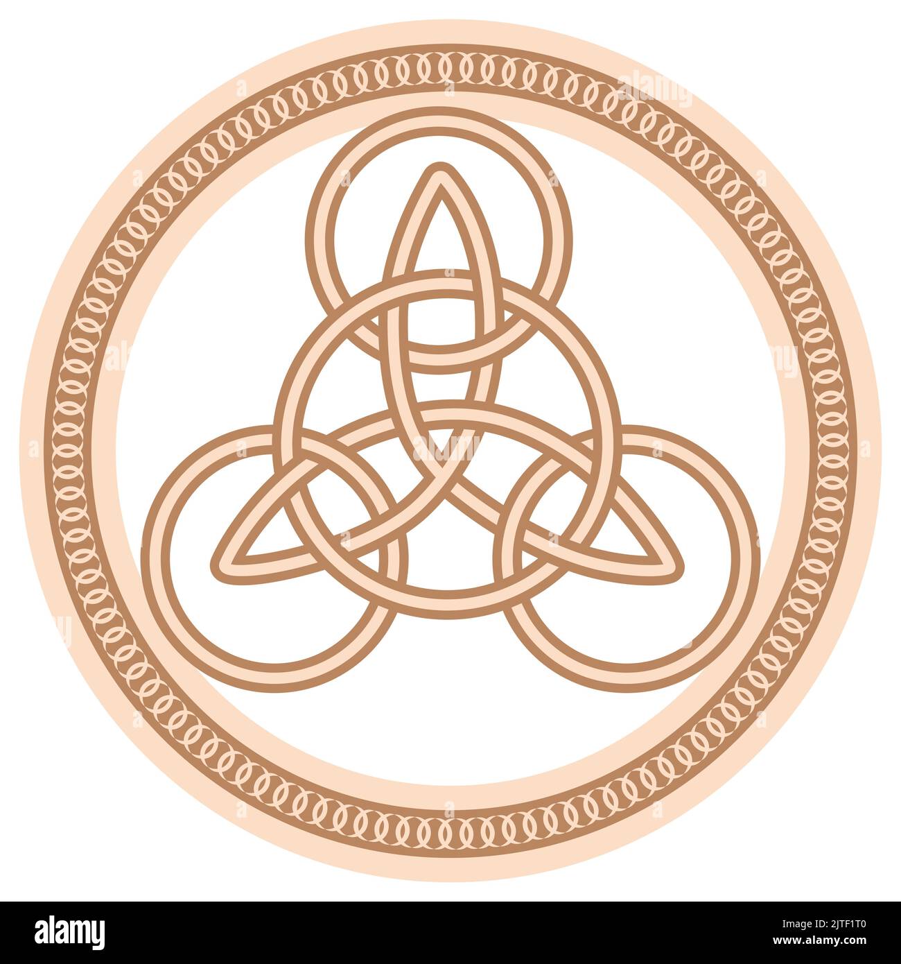 Christian celtic trinity symbol Stock Vector Images - Alamy