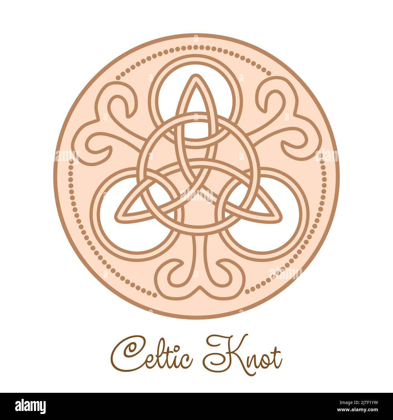 Christian celtic trinity symbol Stock Vector Images - Alamy