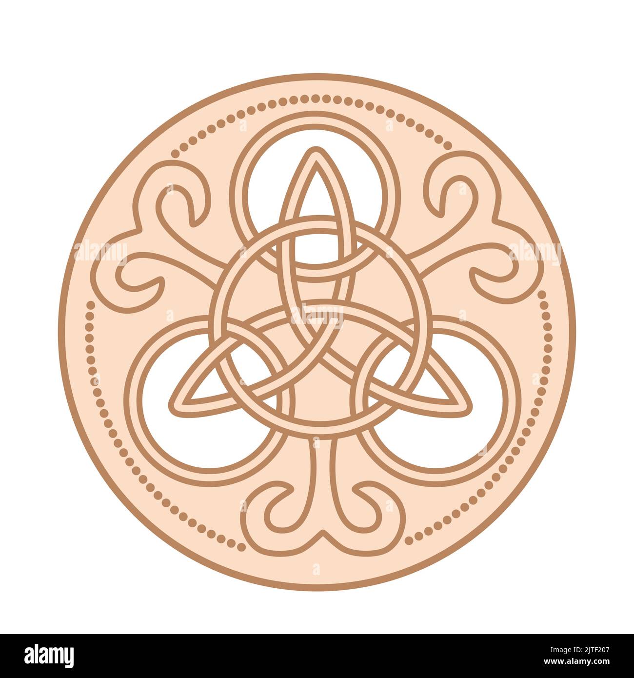Christian celtic trinity symbol Stock Vector Images - Alamy